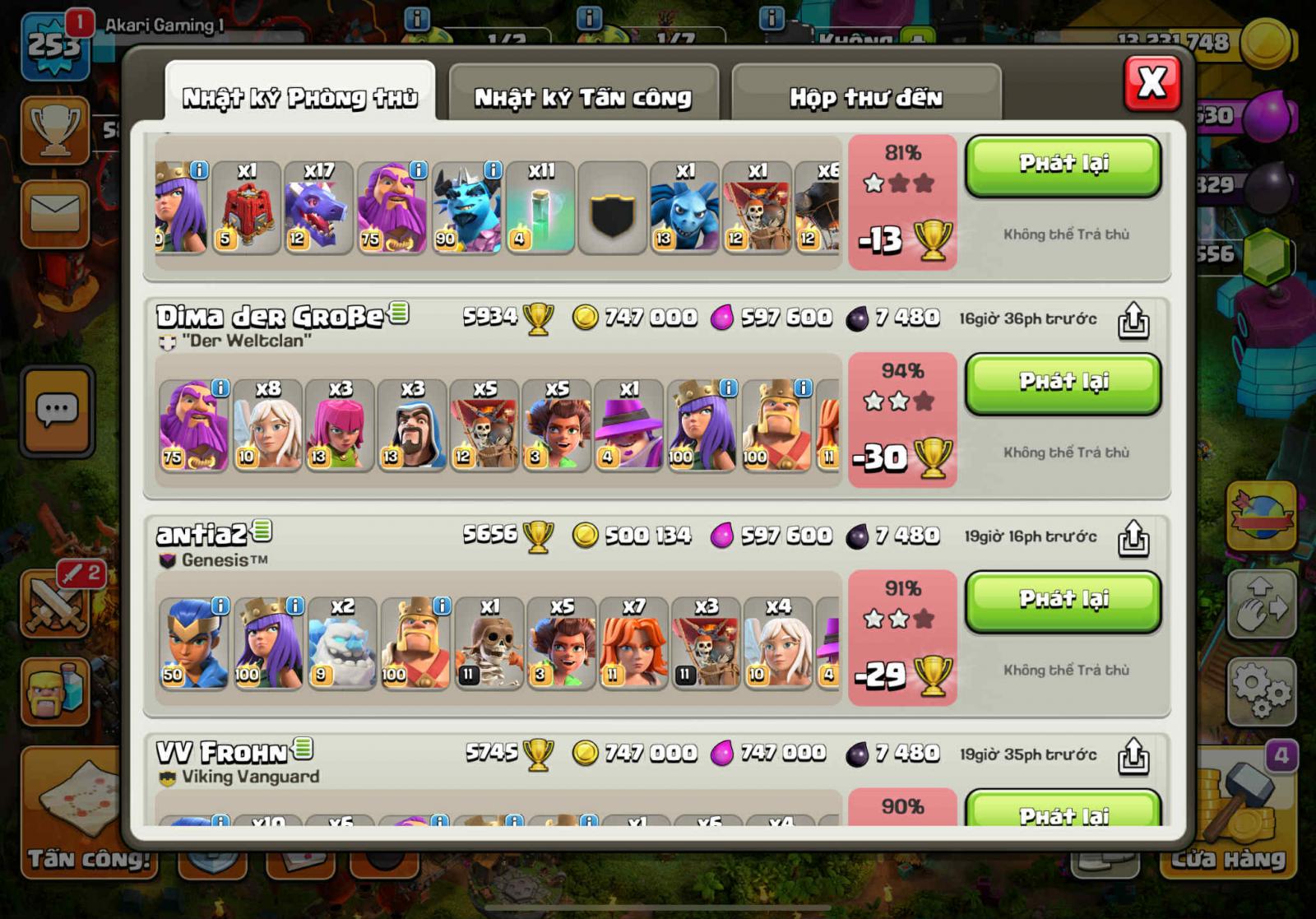 New Base TH17 Thủ 1 Sao Rank 5k8 Có Súng Cối Bắn Đá Tháng 7 2025 Clash of clans